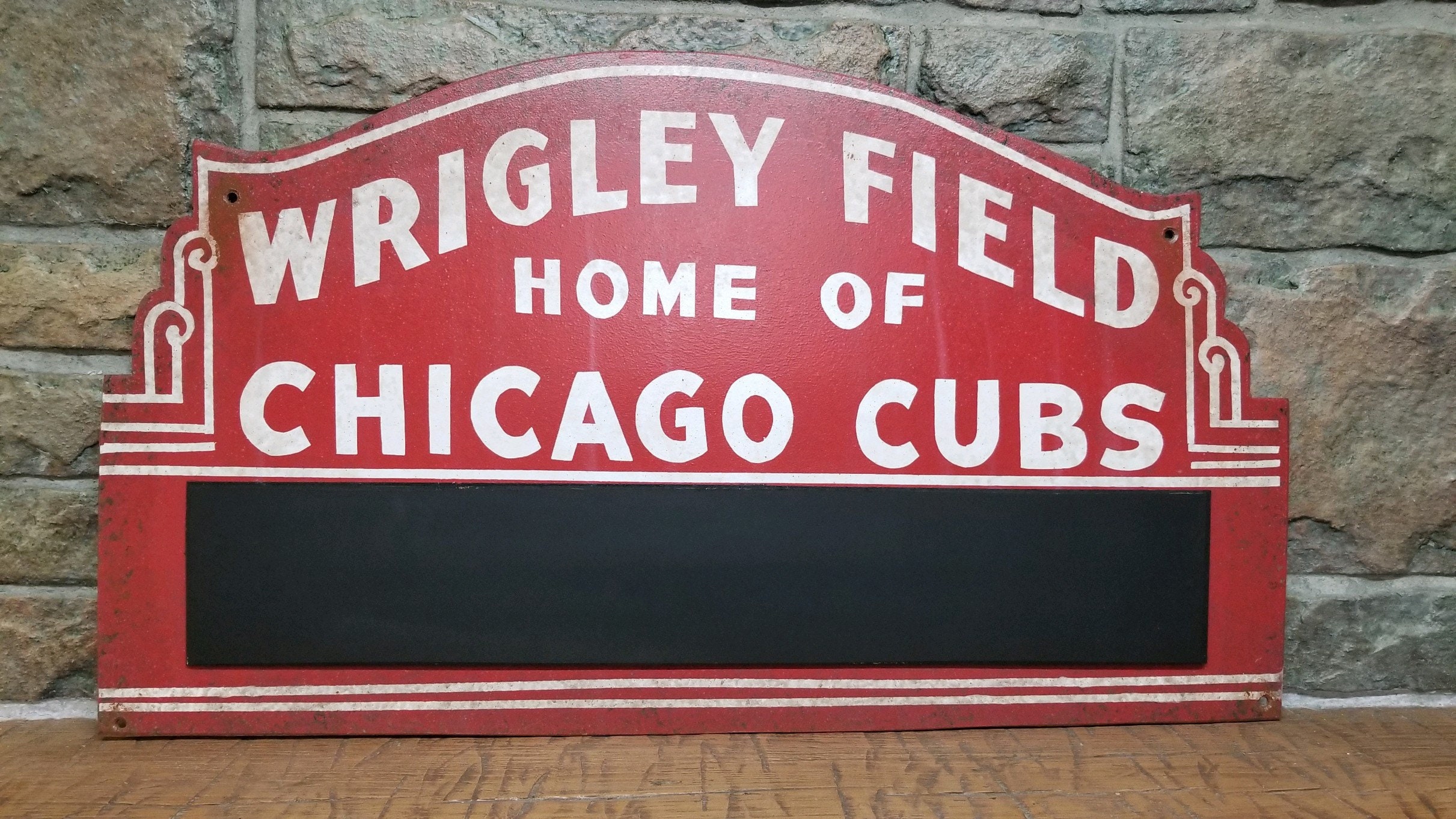 Vintage Custom Wrigley Field Home of Chicago Cubs World Series - Etsy
