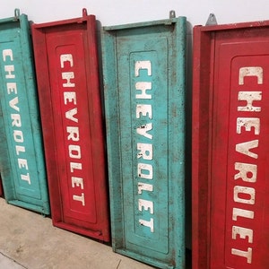 Custom Chevy Tailgate Coat Rack: Rustic Garage Decor - Etsy