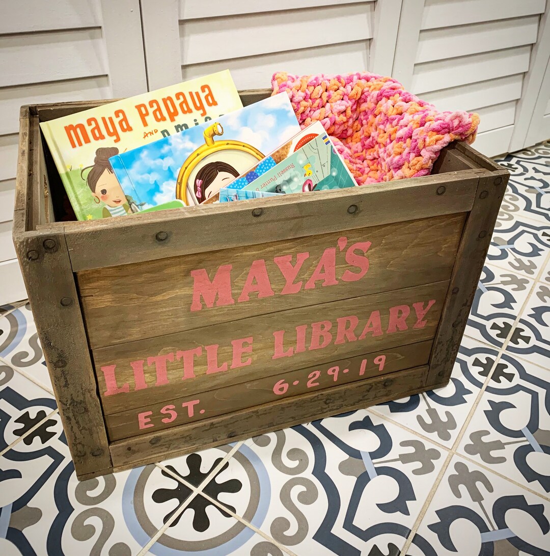 CUSTOMIZABLE Vintage Wood Crates - Brewing Beer Crates, Toy Crates ...