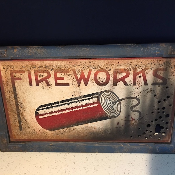 Wood Fireworks - Etsy