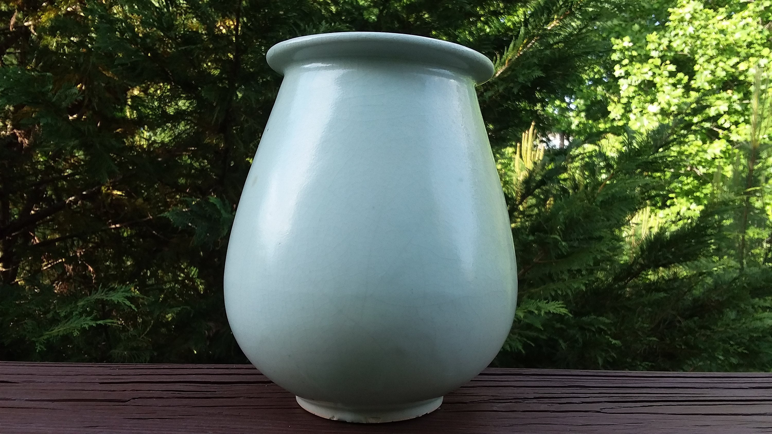 Fine Celadon Green Glazed Porcelain Pottery Signed Korean Vase - Etsy