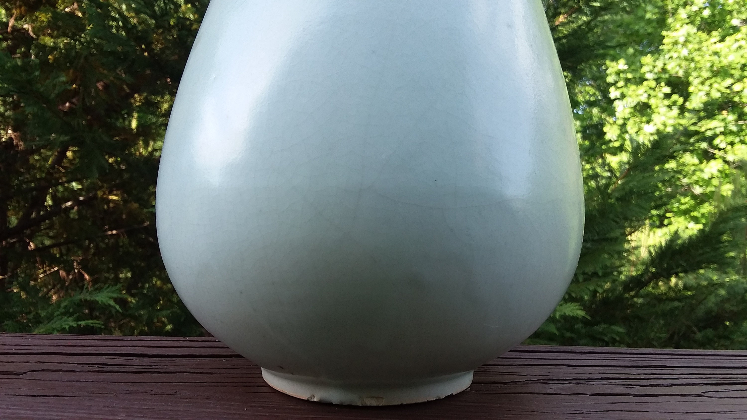 Fine Celadon Green Glazed Porcelain Pottery Signed Korean Vase - Etsy