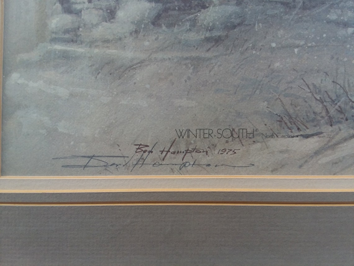 Vintage Art Collection 6 Ben Hampton Prints 2 Artist Proof 2 Limited ...