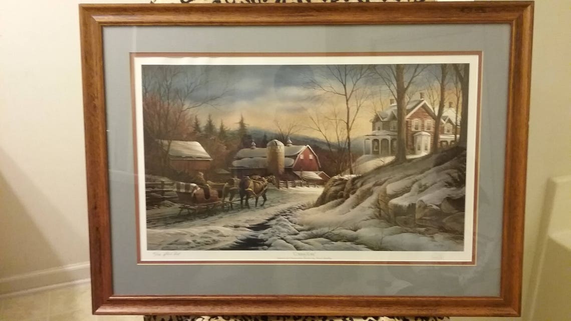 Terry Redlin "coming Home" Artist Proof Lithograph 46/240 Coa Very RARE ...