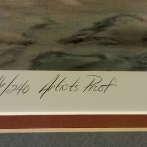 Terry Redlin "coming Home" Artist Proof Lithograph 46/240 Coa Very RARE ...