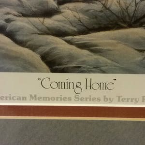 Terry Redlin "coming Home" Artist Proof Lithograph 46/240 Coa Very RARE ...
