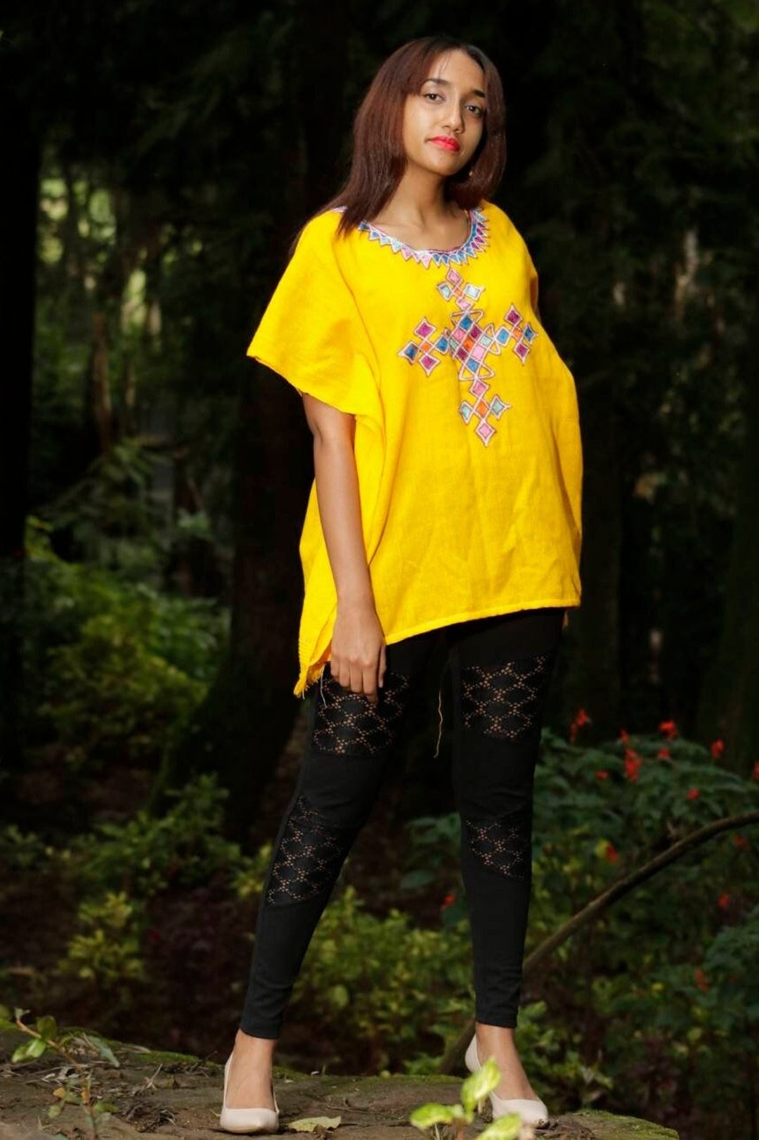 Yellow Top, Habesha Kemis, Habesha Jewelry, Habesha Art, Habesha ...