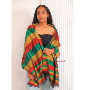 Ethiopian Cute Scarf , Habesha Scarf, Ethiopian Flag, Habesha Dress ...