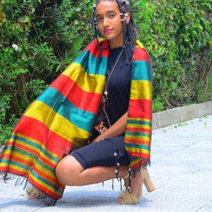 Ethiopian Cute Scarf , Habesha Scarf, Ethiopian Flag, Habesha Dress ...