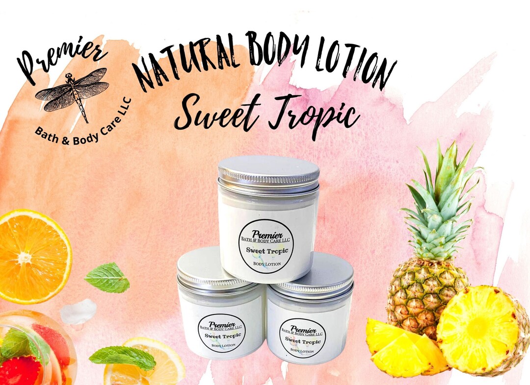 Sweet Tropic Pink Sangria Body & Hand Lotion, Shea Butter and Aloe Vera ...