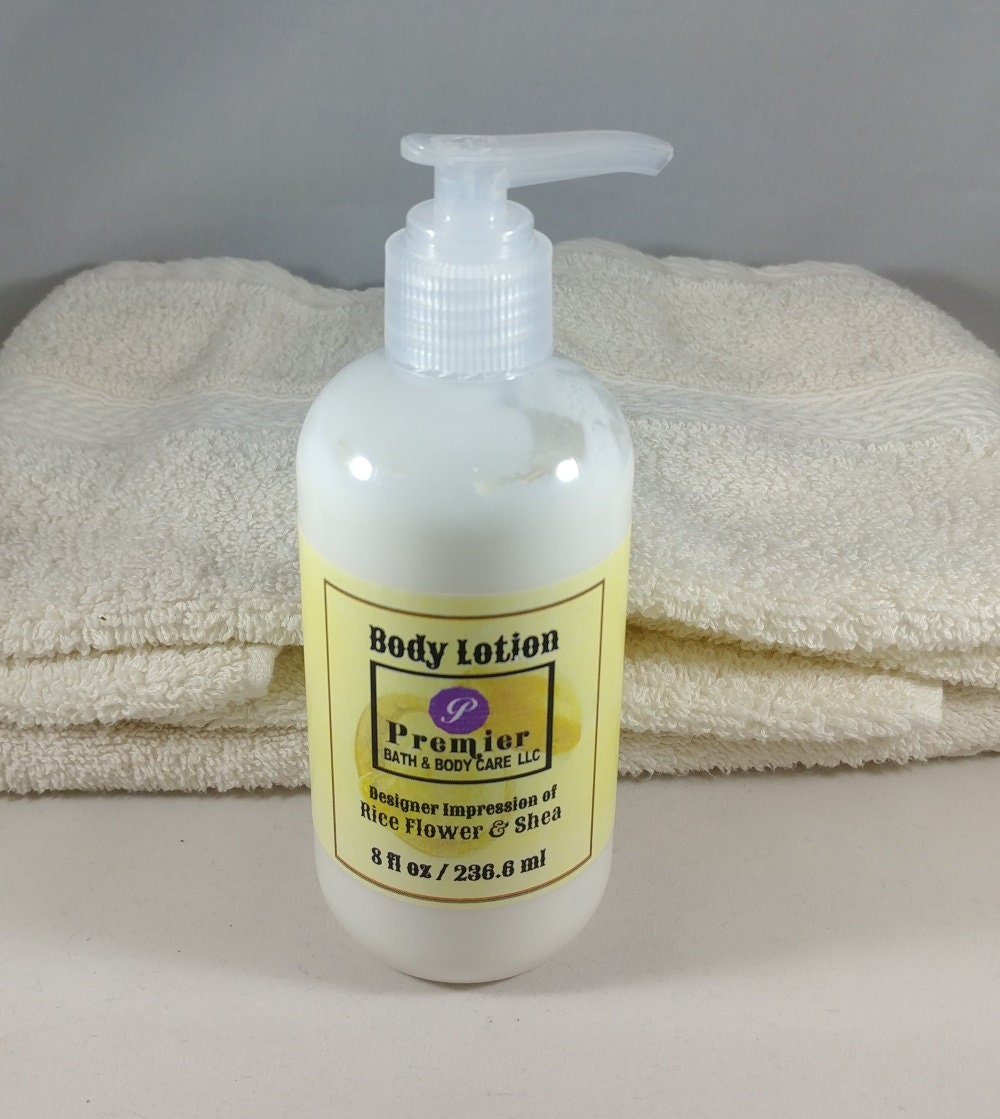Rice Flower & Shea Body Lotion | Hand and Body Lotion | Skin Cream ...