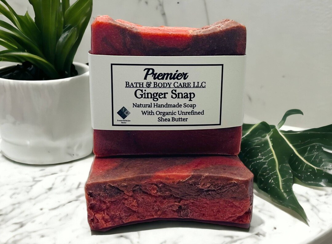 Ginger Snap Gingerbread Natural Handmade Soap, Limited Edition Fall ...