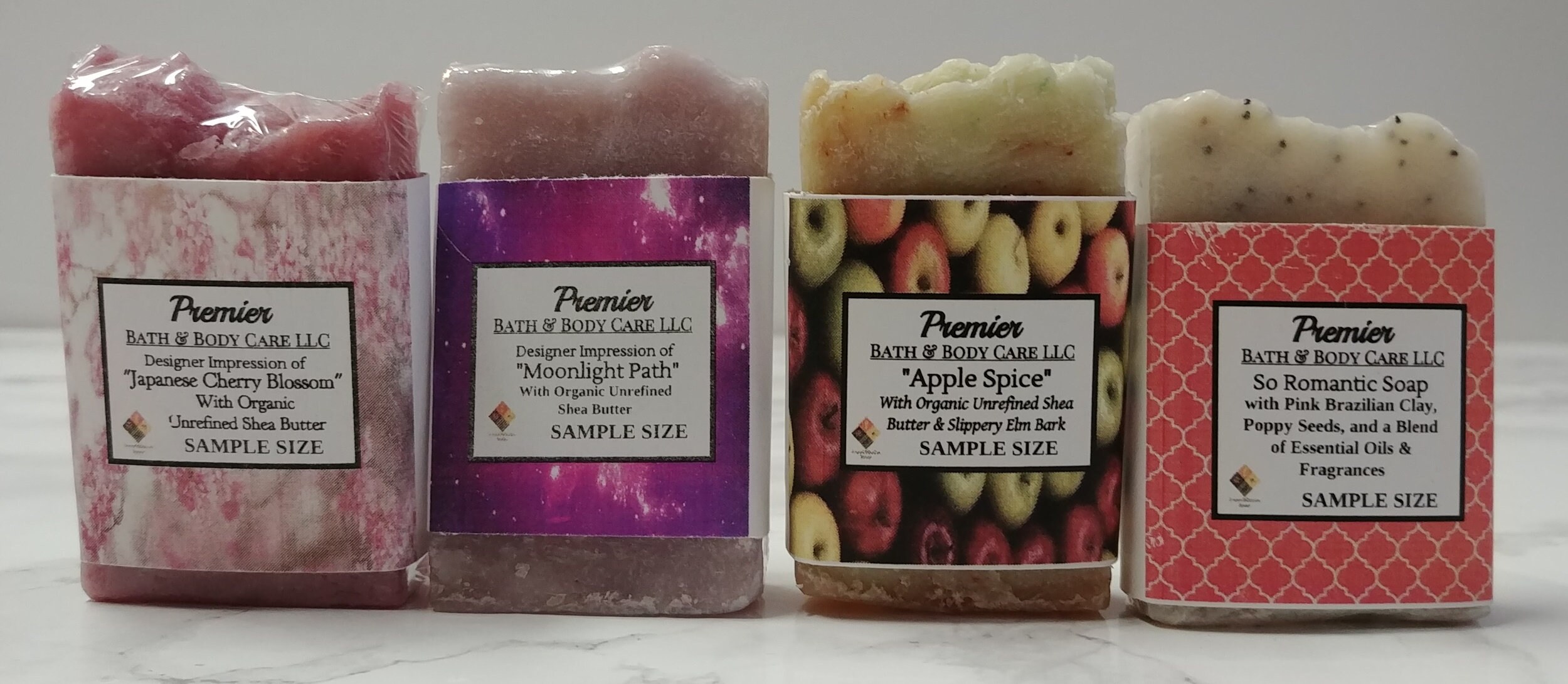 Handmade Soap Samplers, Travel Size Soaps, 6-Pack Sample Set