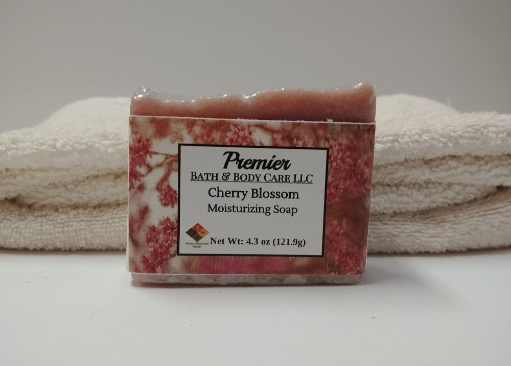 Handmade Cherry Blossom Soap | Cherry Blossom Vegan Soap | Floral Soap ...