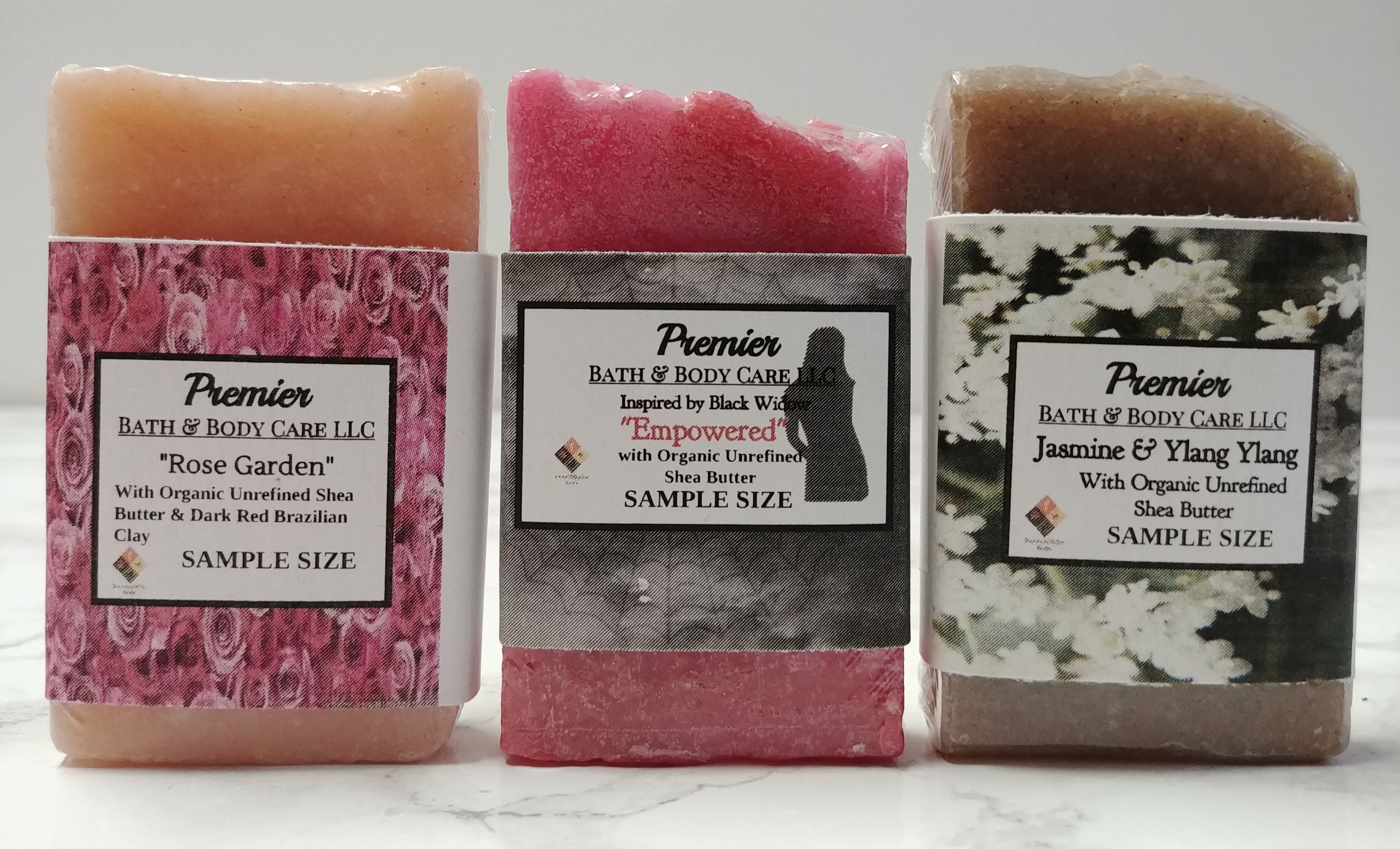 Handmade Soap Samplers, Travel Size Soaps, 6-Pack Sample Set