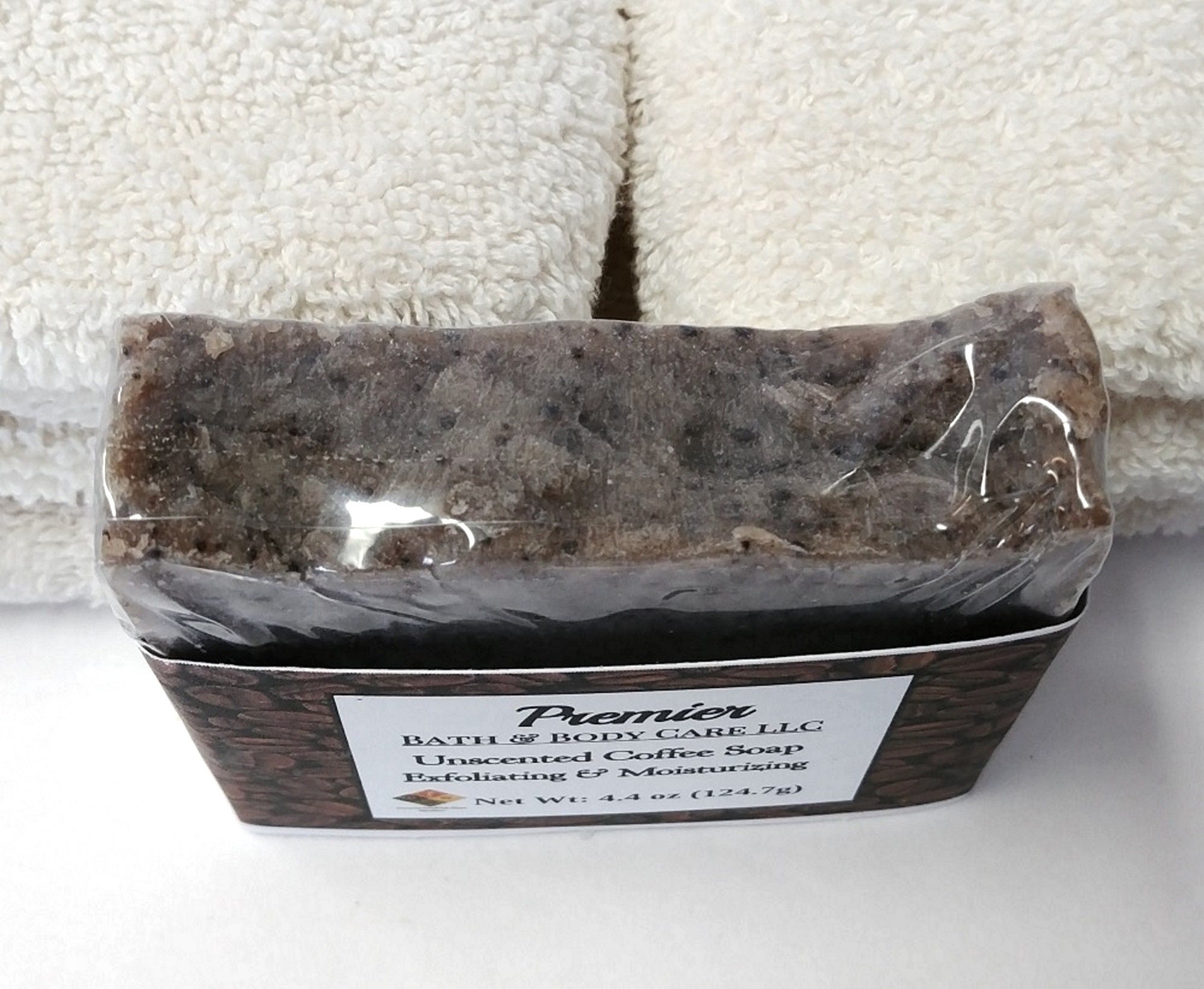 Coffee Soap | All Natural Soap | Exfoliating Coffee Scrub | Unscented Soap