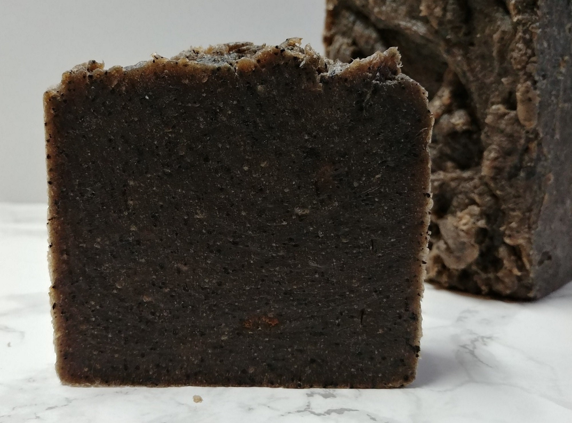 All Natural Coffee Soap, Exfoliating Coffee Scrub Soap Bar