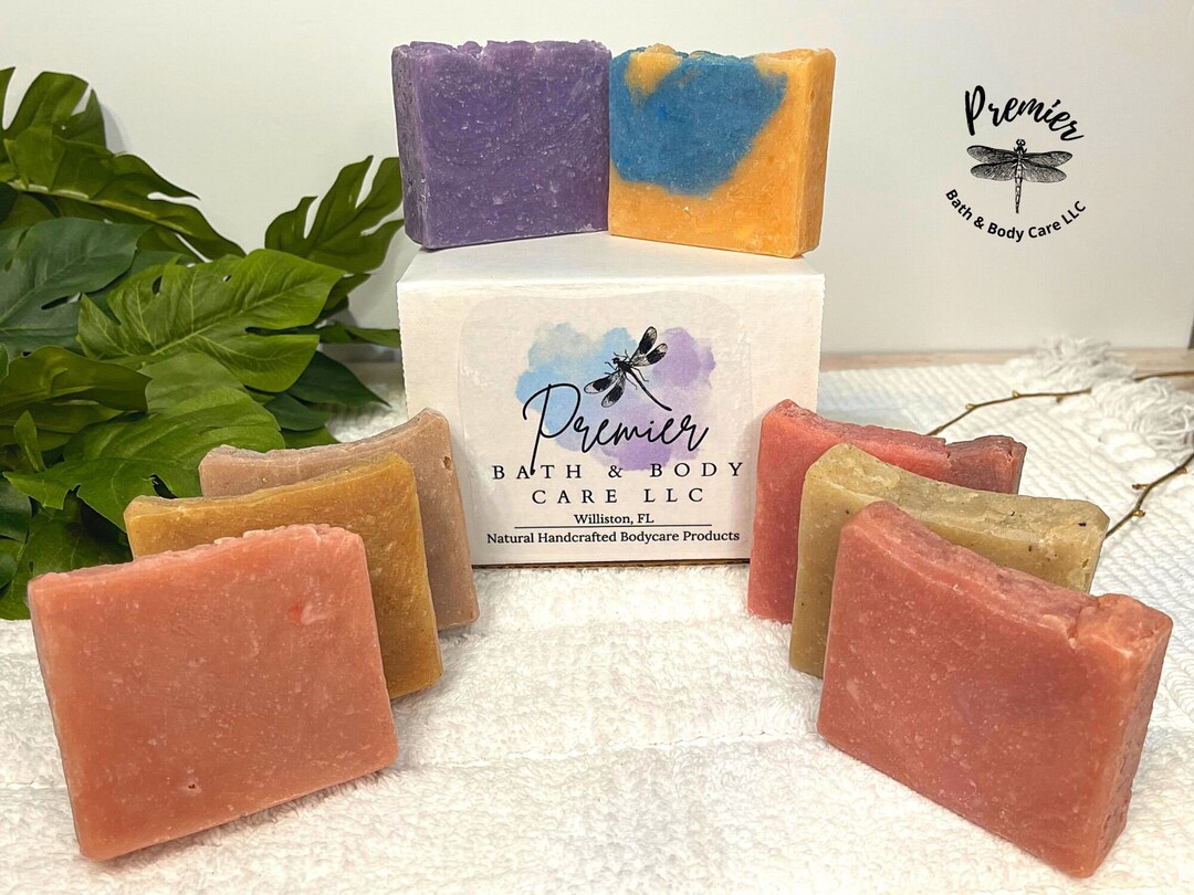 Pack of 5 Assorted Women's Soap Bars Box Set, Women's Scented Bar Soaps ...