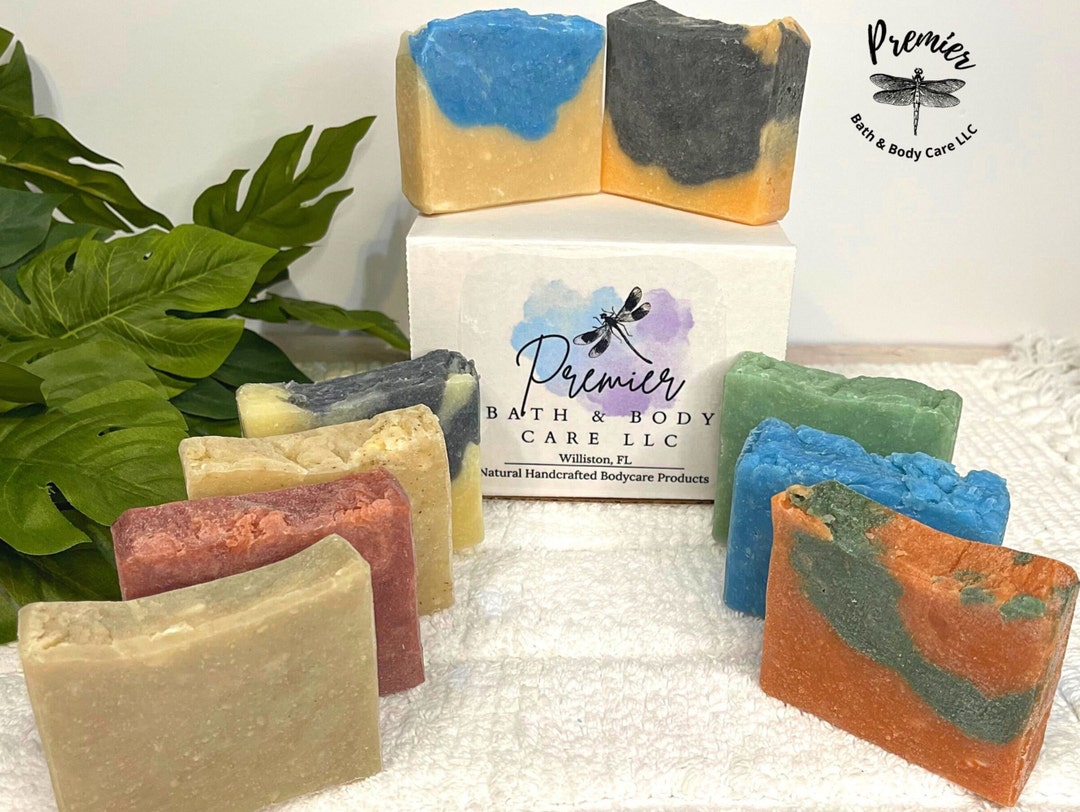 Pack of 5 Assorted Men's Soap Bars Box Set, Men's Scented Bar Soaps ...