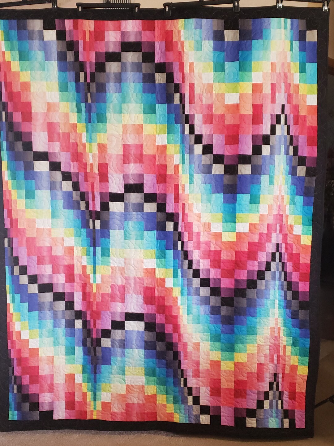Rainbow Bargello - Etsy