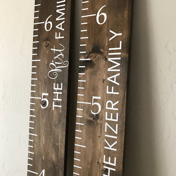 Growth Chart Decals - Etsy