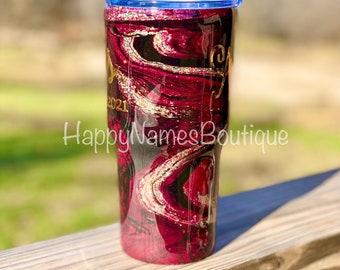 Burgundy Yeti Cup - Etsy