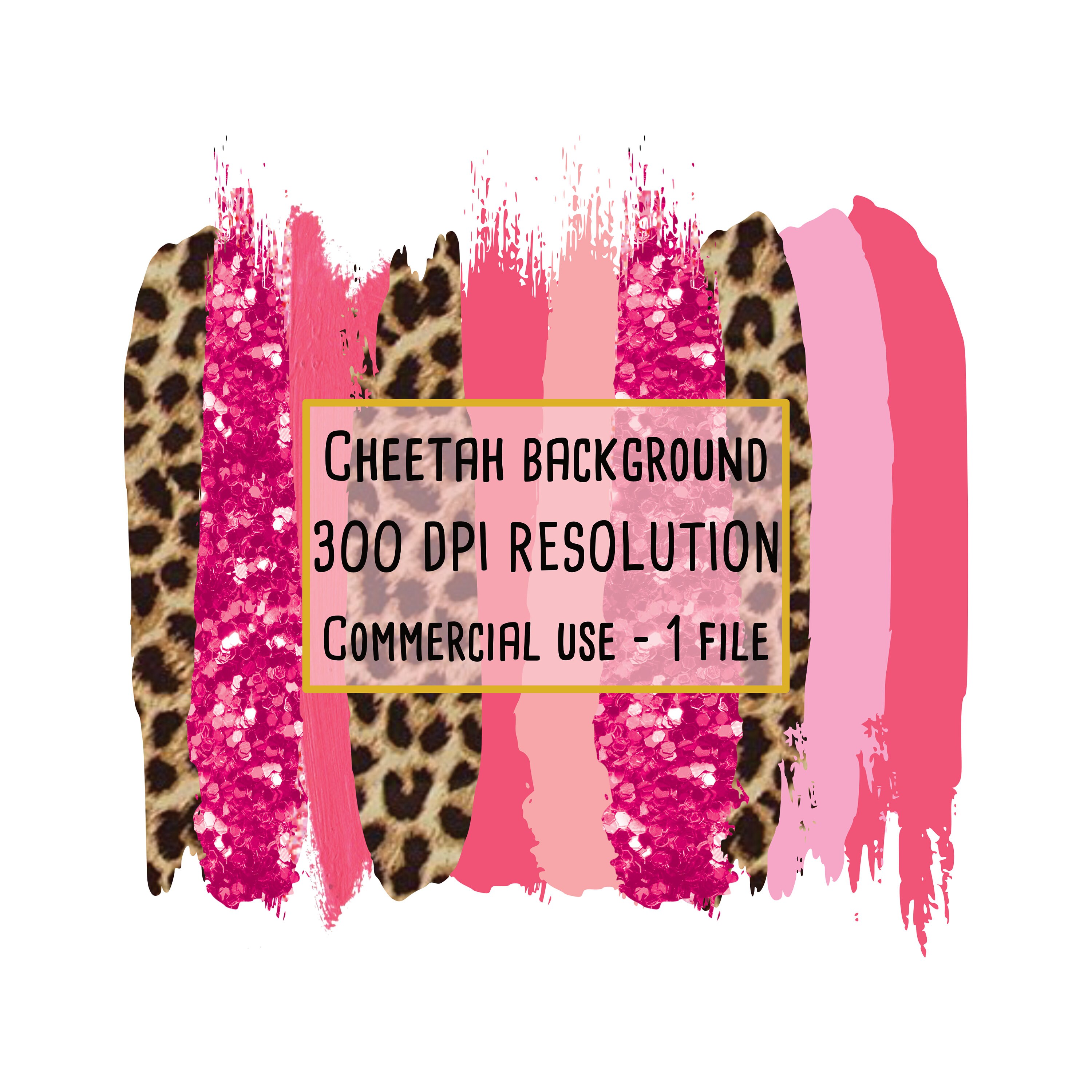 Cheetah Brush Strokes Black Brush Strokes Cheetah Print Png - Etsy Norway