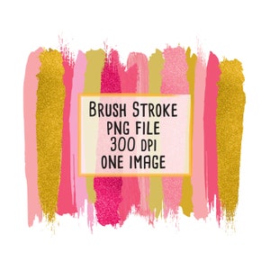 Pink Brush Strokes Png Pink Background Png Sublimation - Etsy Canada