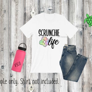 Vsco Girl Scrunchie Life PNG Vsco File for Printing - Etsy