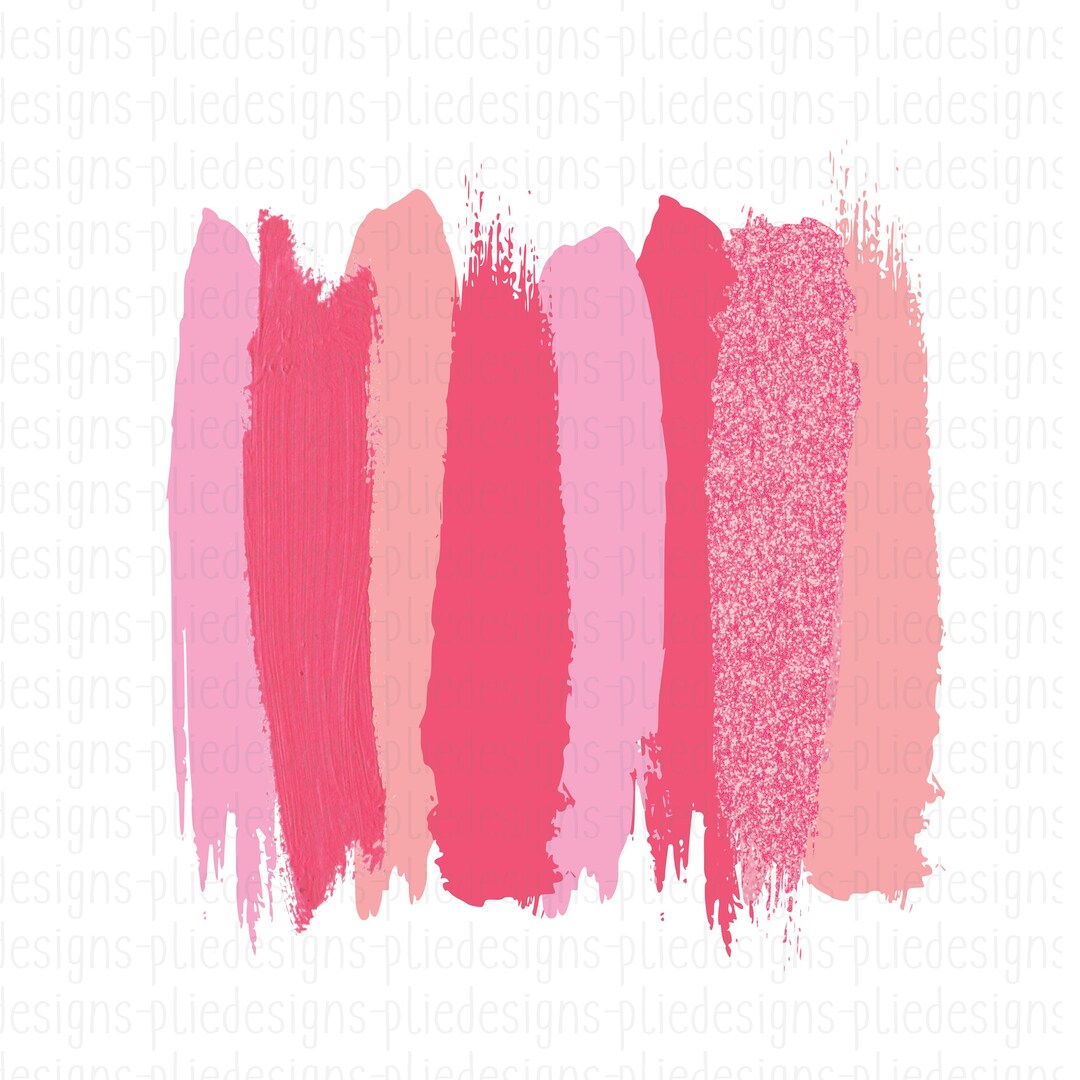 Pink Brush Strokes Png Pink Background Png Sublimation - Etsy Canada