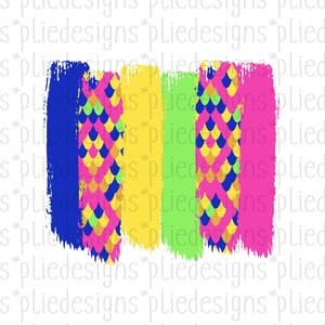 Mermaid Clip Art Mermaid Brush Stroke Mermaid Birthday Party - Etsy