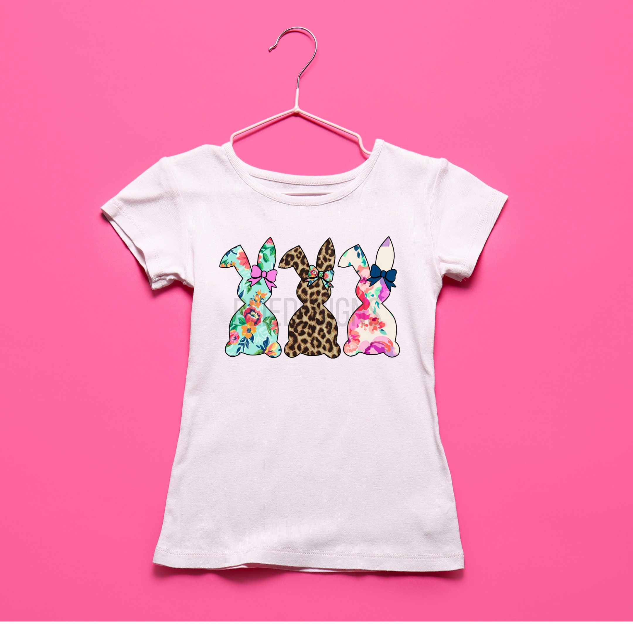 Girls Sublimation Shirt Designs Easter Bunny Sublimation - Etsy