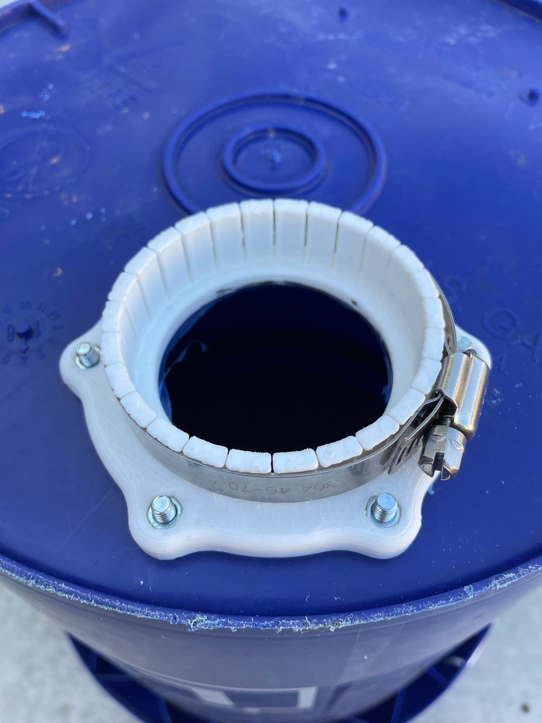 Quail and Chicken Feeding - 2” PVC Feedflow Bucket Adapter - Etsy