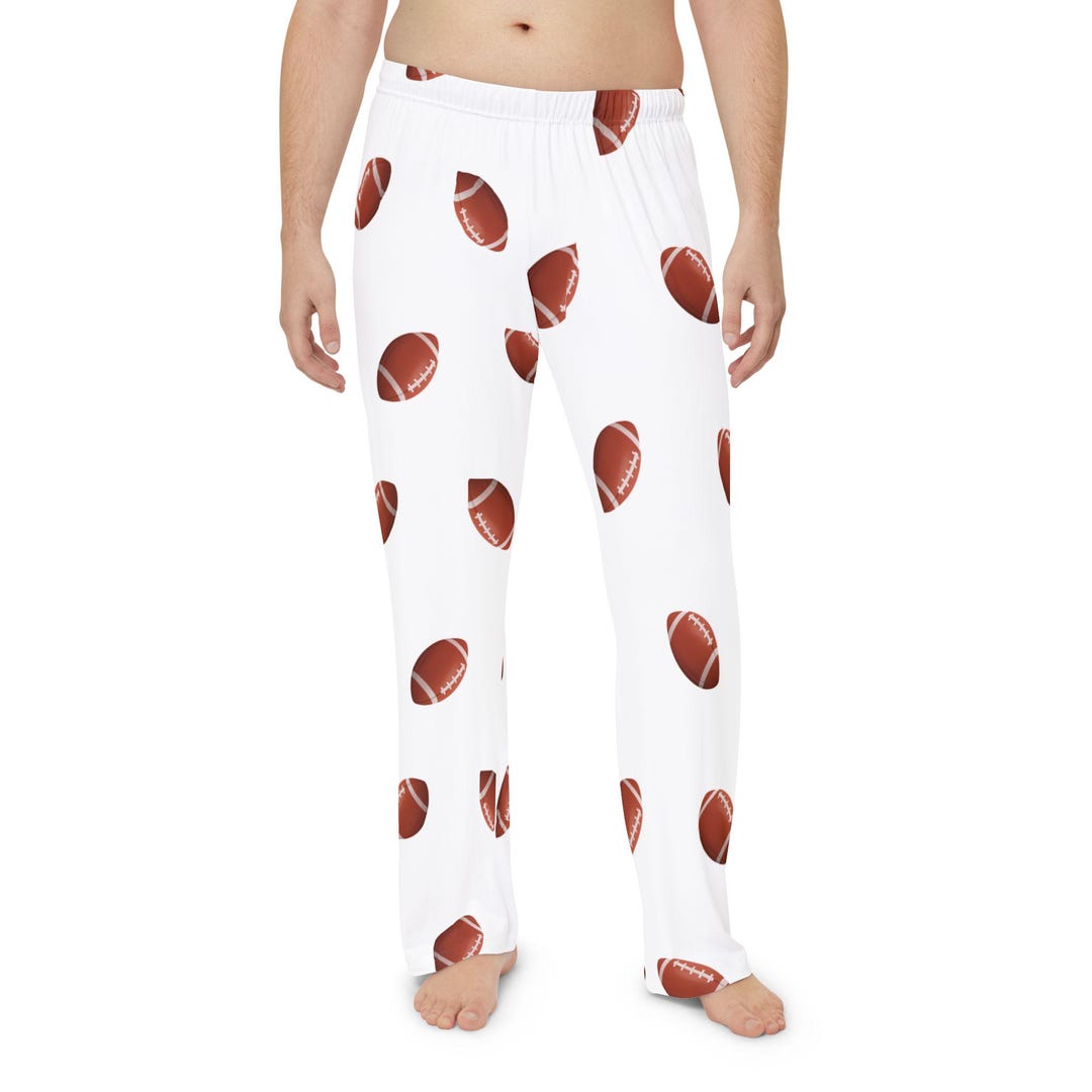 Multi Sport Balls Pattern Pajama Pants | Soccer Basketball Tennis ...