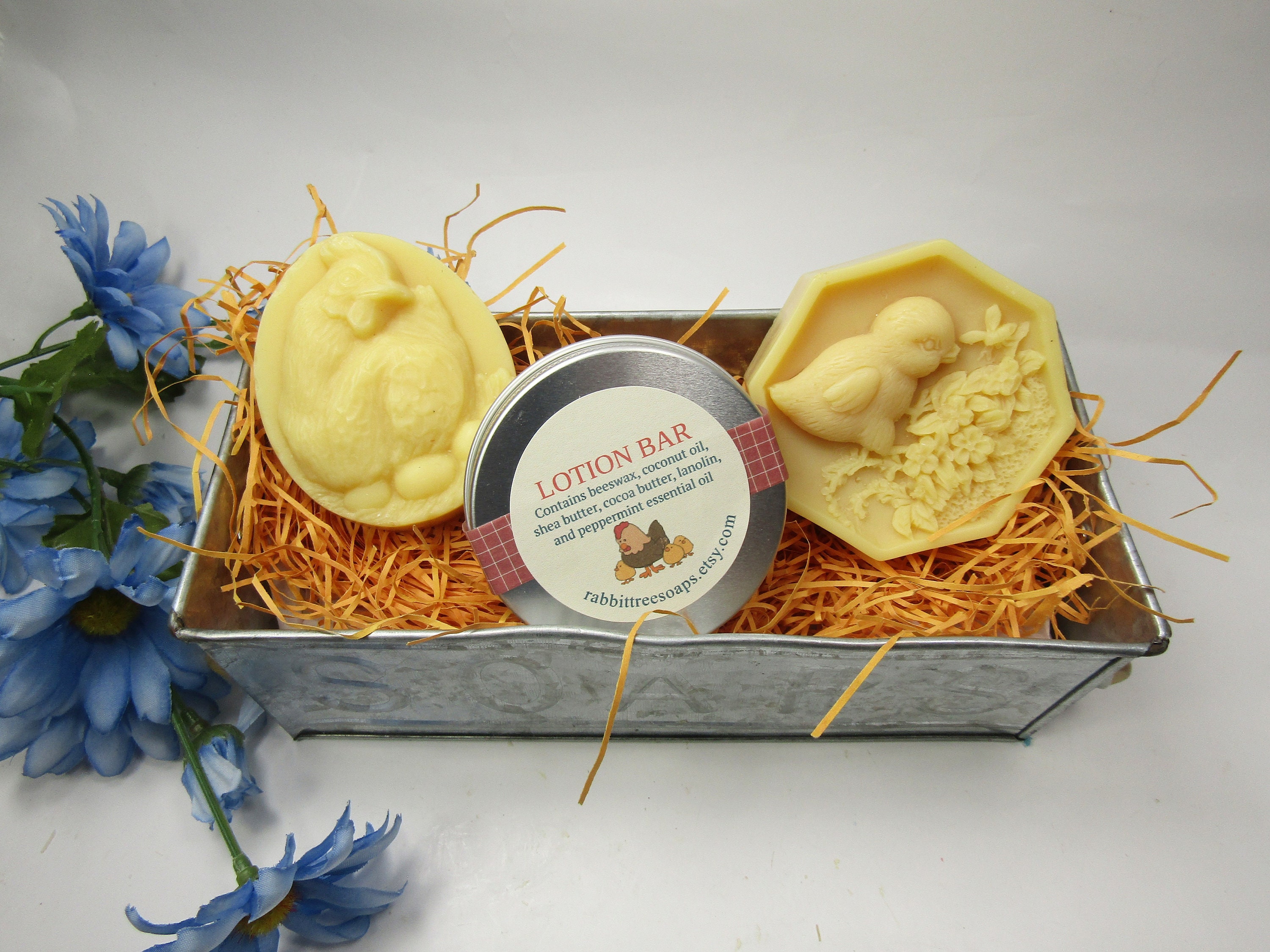 Chicken Soap Gift Set, Lemon Verbena Scented, Lotion Bar - Etsy