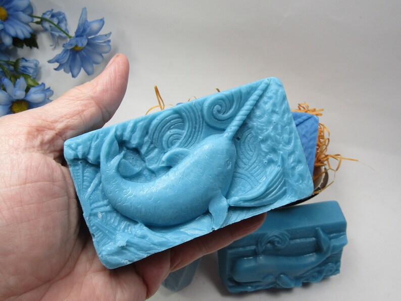 Whale Soap Gift Set, Narwhal, Orca, and Sperm Whale Soap, Gift for ...