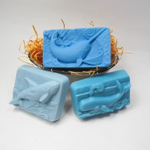 Whale Soap Gift Set, Narwhal, Orca, and Sperm Whale Soap, Gift for ...