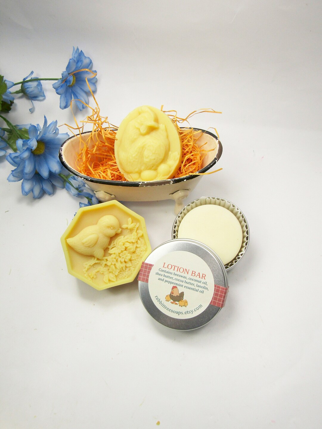 Chicken Soap Gift With Lotion Bar, Gift for Chicken Lover, Spring ...