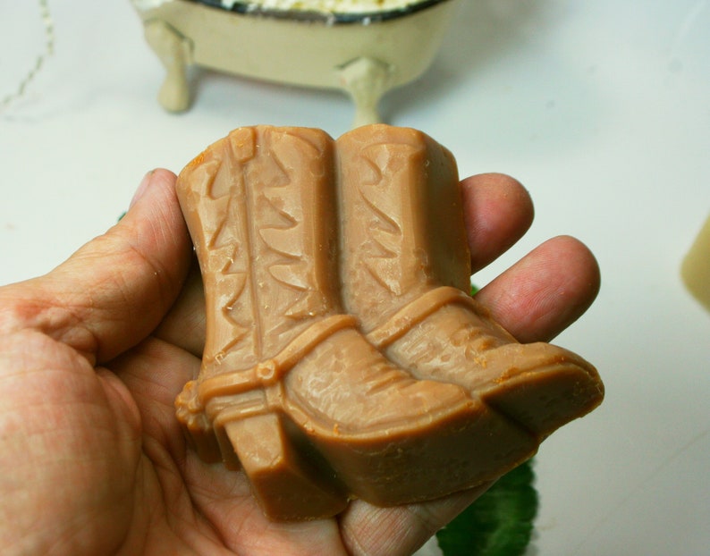 Cowboy Hat and Boots Soap Set, Western Ranch Decor Gift - Etsy