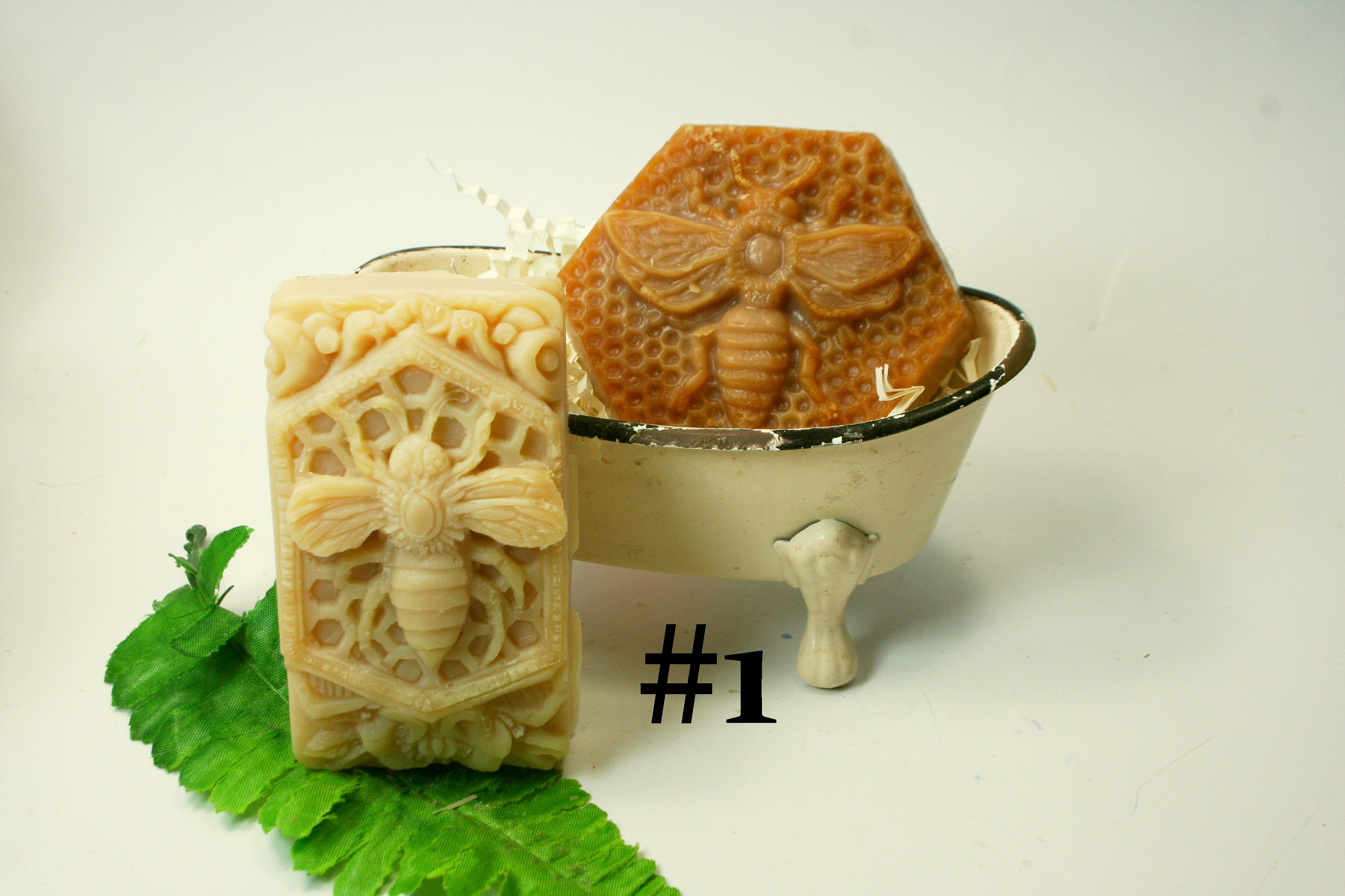 Bee Soap 2 Bars Queen Bee Soaps Save the Bees Honeybee - Etsy