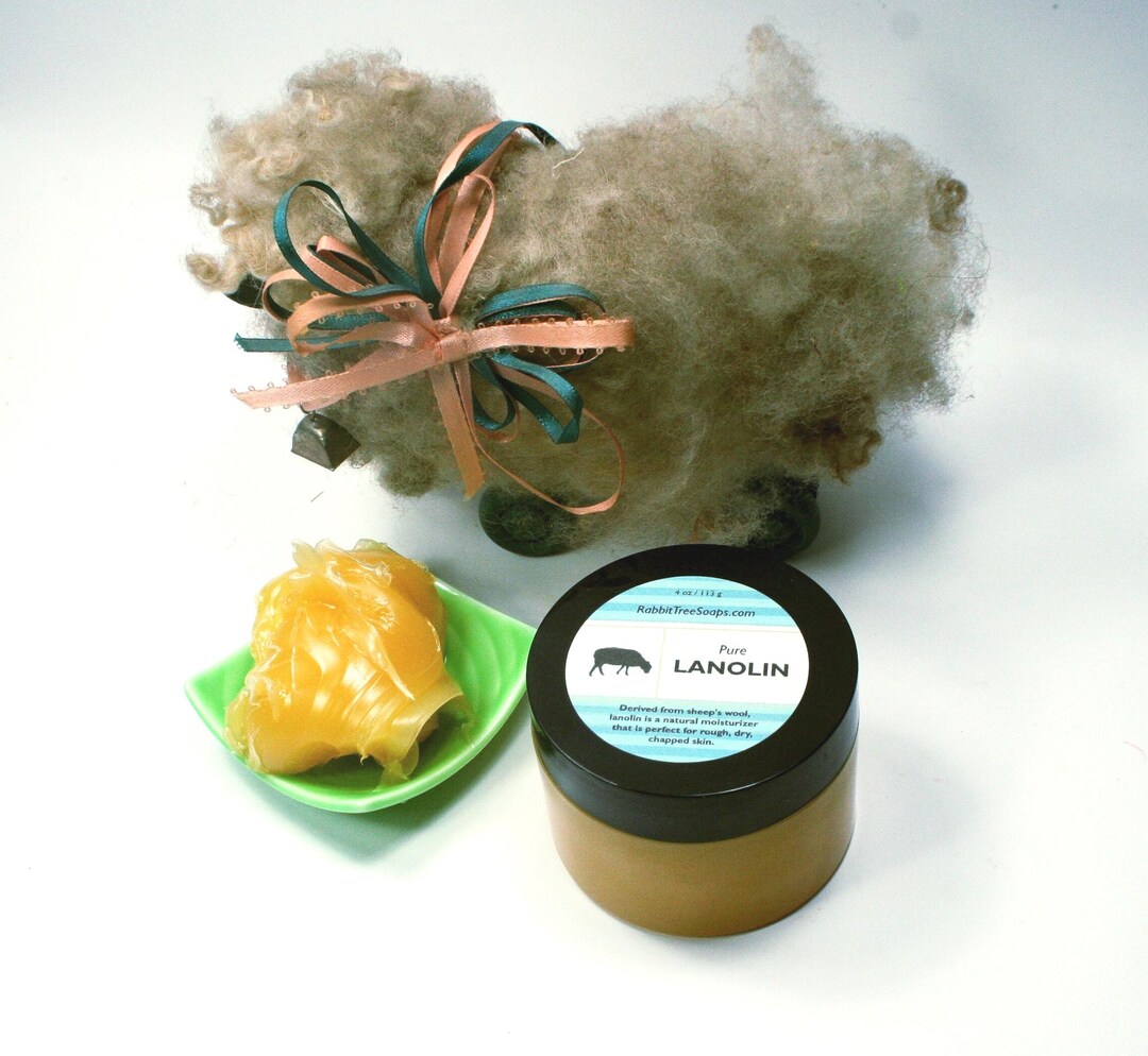 Lanolin - 4 Ounce or 8 Ounce, Pure Lanolin for Skin Care, Lanolin for ...