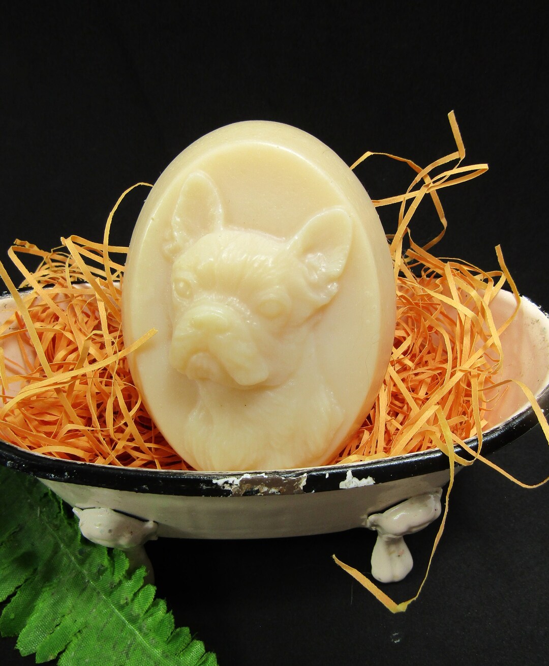 French Bulldog Soap, Handcrafted Cold-process Soap, Frenchie Lover Gift ...