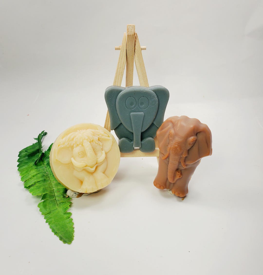 Elephant Soaps, Soap Set of 3 for Elephant Lover, Elephant Decor ...