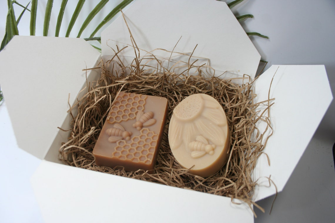 Bee Soap 2 Bars Bee-themed Soap Gift for Bee Lover - Etsy