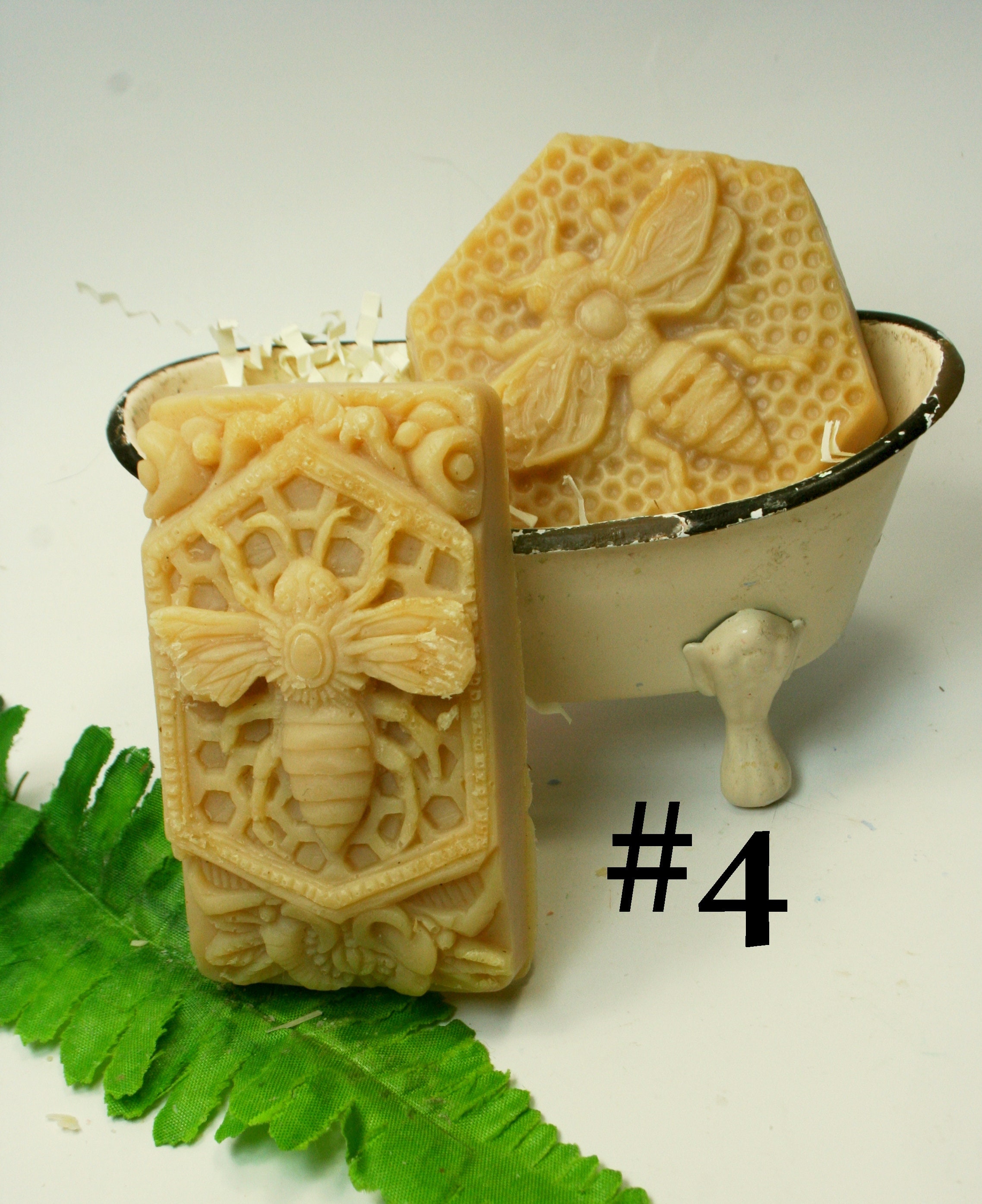 Bee Soap 2 Bars Queen Bee Soaps Save the Bees Honeybee - Etsy