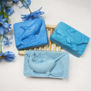 Whale Soap Gift Set, Narwhal, Orca, and Sperm Whale Soap, Gift for ...