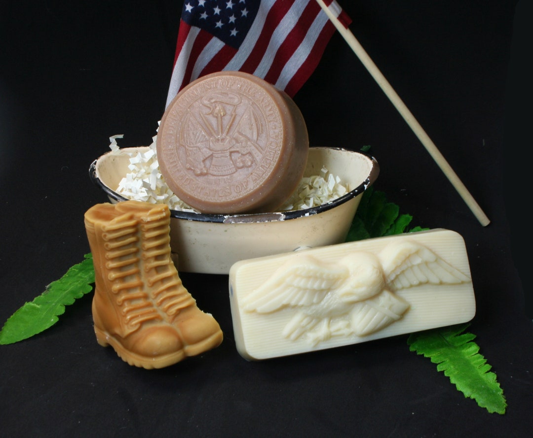Army Themed Soap Set, Military Appreciation Gift Army, Thank A Veteran ...