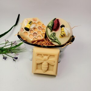 Handmade Bee Soap Set, Charming Bee-themed Bars, Beekeeper Gift - Etsy
