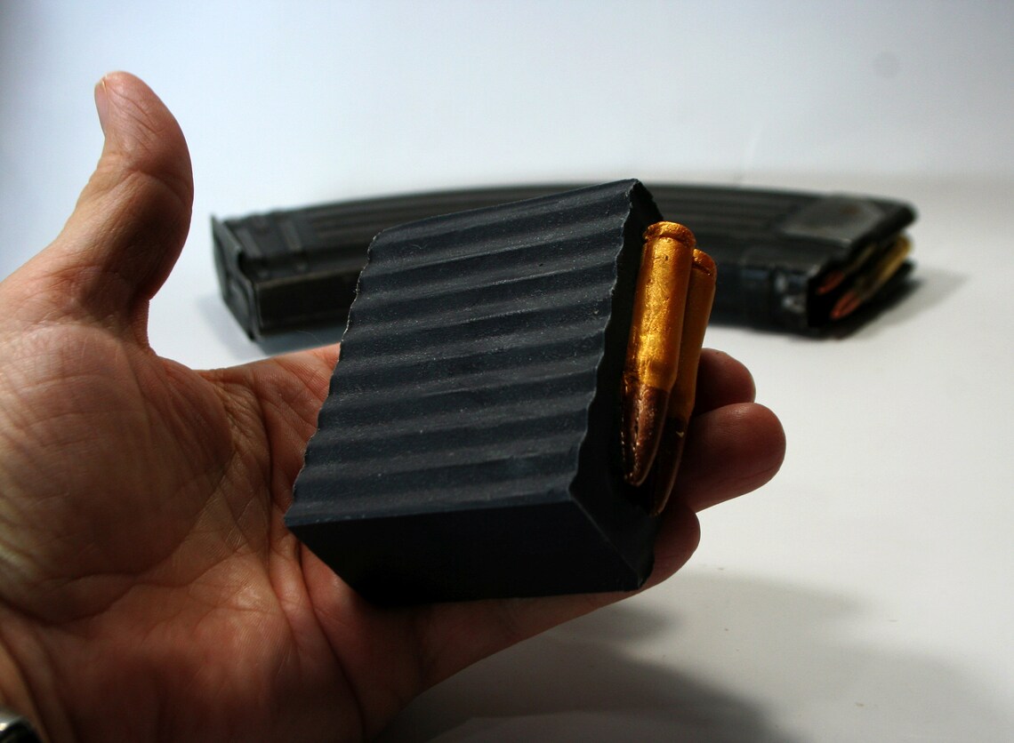 Gun Soap Loaded Magazine With Bullets Gift Gift for Guys - Etsy