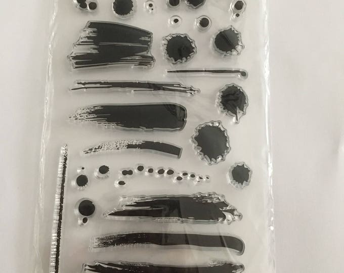 Background Stamps, Splatter Stamps, Planner Stamps, Cardmaking Stamps ...